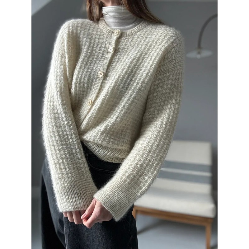 Other Loops Waffle Loop Cardigan Wollpaket